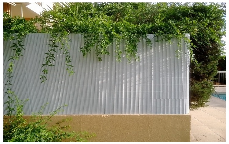 ΣΥΝΘΕΤΙΚΗ ΚΑΛΑΜΩΤΗ PVC 20mm ΛΕΥΚΟ ΧΡΩΜΑ ΔΙΠΛΗΣ ΟΨΗΣ ΜΕ ΝΕΥΡΟ | Εcoshadow.gr