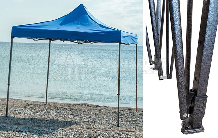 ΚΙΟΣΚΙ ΜΕ ΜΕΤΑΛΛΙΚΟ ΠΛΑΙΣΙΟ Κ/D 3x3m ΜΠΛΕ 800D