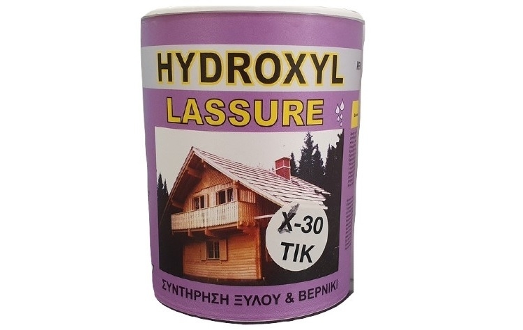 ΒΕΡΝΙΚΙ ΞΥΛΟΥ HYDROXYL LASSURE(ΝΕΡΟΥ) | Εcoshadow.gr