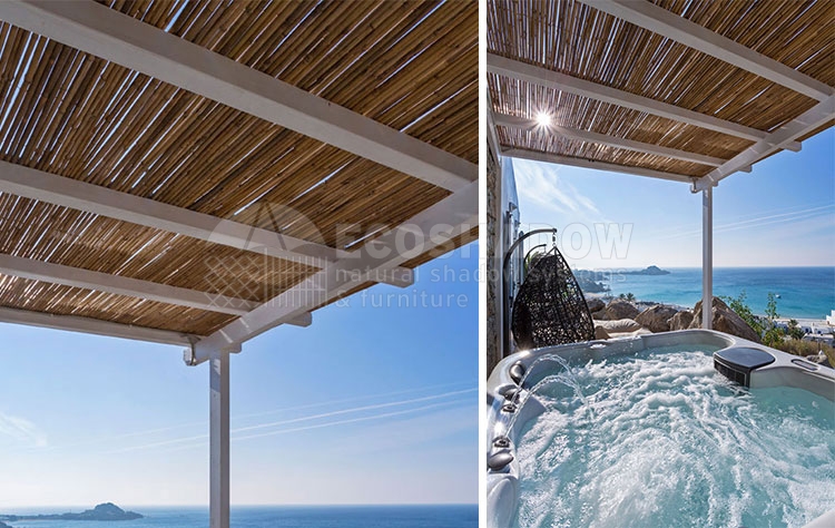 ΚΑΛΑΜΩΤΗ BAMBOO TONKIN O14-20mm ΜΕ ΕΣΩΤΕΡΙΚΟ ΣΥΡΜΑ ΓΑΛΒΑΝΙΖΕ | Εcoshadow.gr